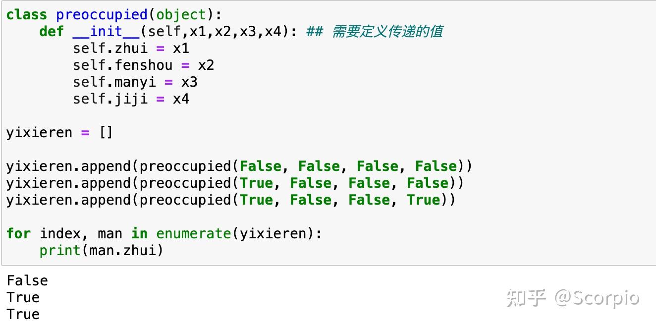 Python编程基础——python中的类的使用 知乎 1912