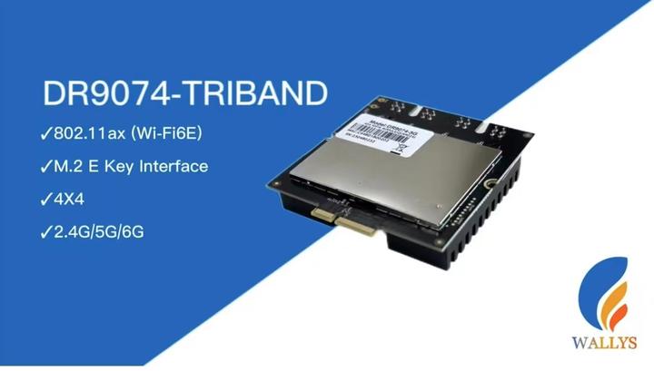 Intrducing product - the DR9074 triband,network card,wireless.IPQ9024 ...