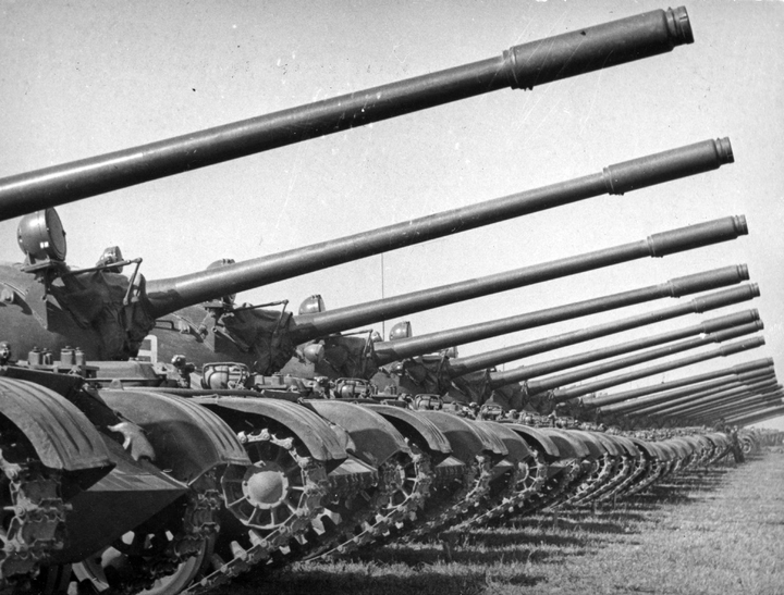 编号12：T-55主战坦克（第三部分）：为核战争做准备、1980年代的升级计划及苏俄军队服役情况 - 知乎