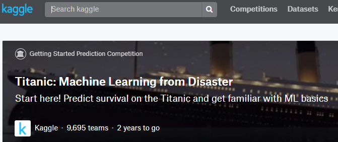 Kaggle如何入门？