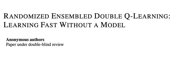 【强化学习 160】REDQ - 知乎