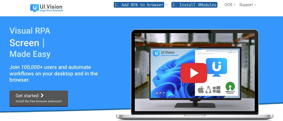 UI.Virsion RPA自动化工具常用操作 - 知乎