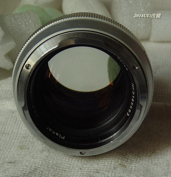 127.Contarex 55/1.4白银改尼康 - 知乎