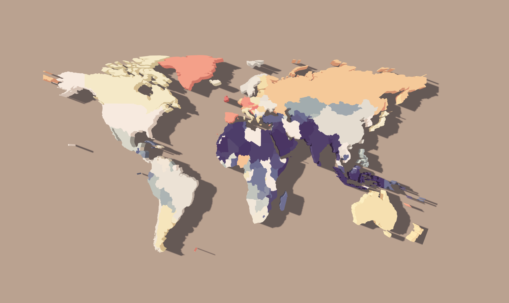在 ECharts GL 中绘制三维地图 - 知乎