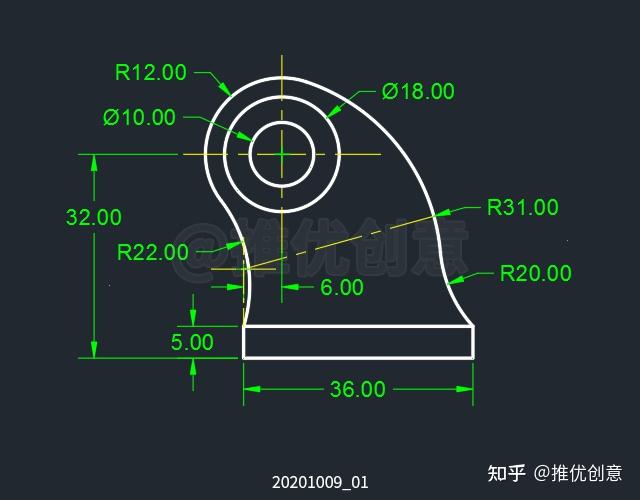 Cad内切圆外切圆怎么画 知乎