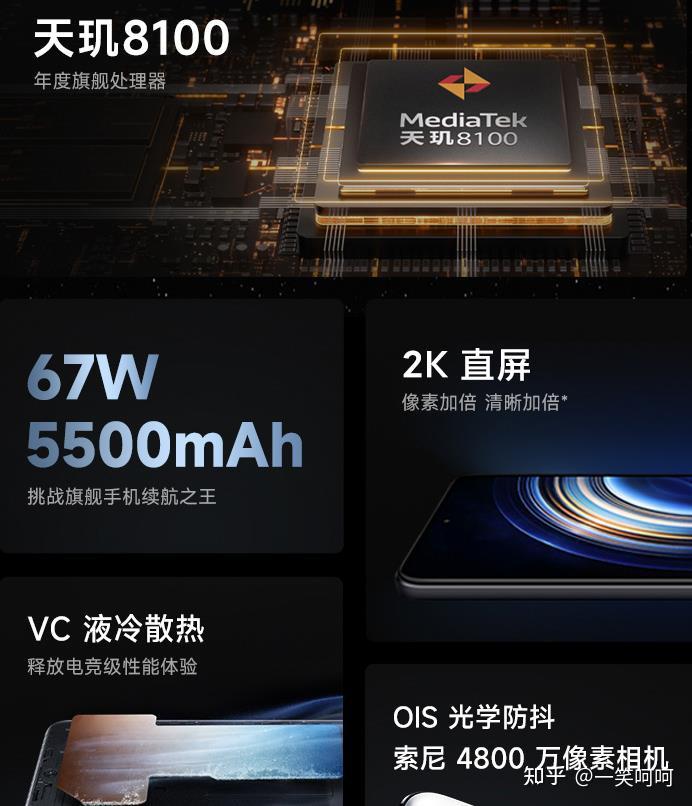 天玑8100相当于骁龙多少处理器，有哪些机型？ - 知乎