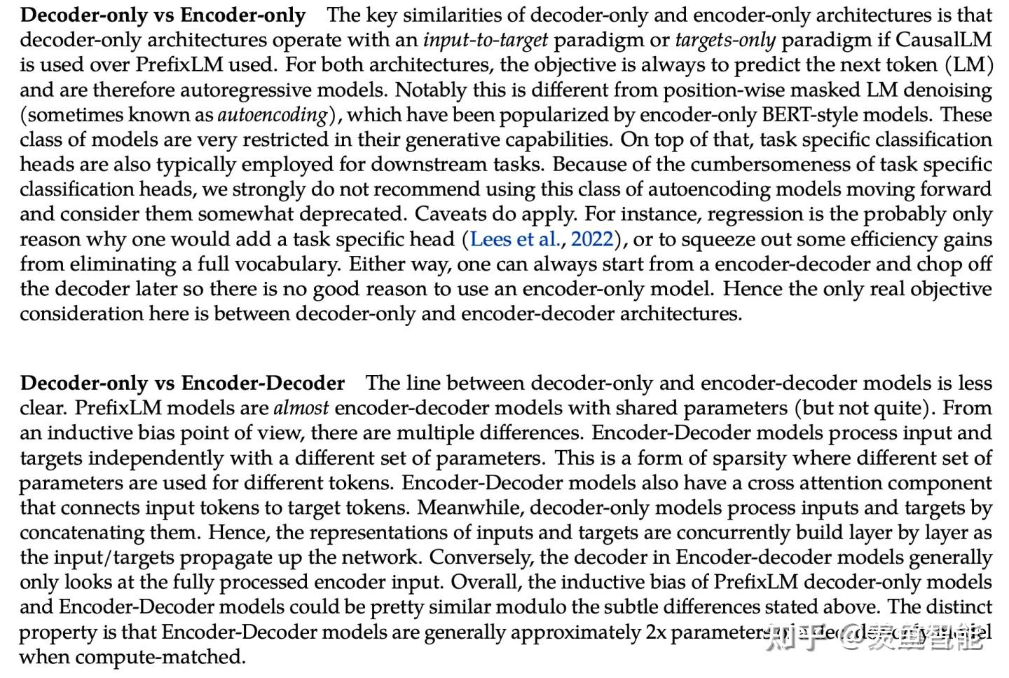 大模型都是基于Transformer堆叠，采用Encoder或者Decoder堆叠，有什么区别？ - 知乎
