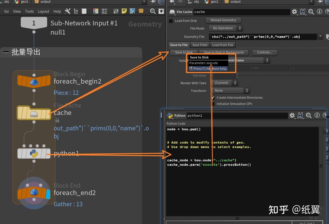 【Houdini+python】模型的批量处理 - 知乎