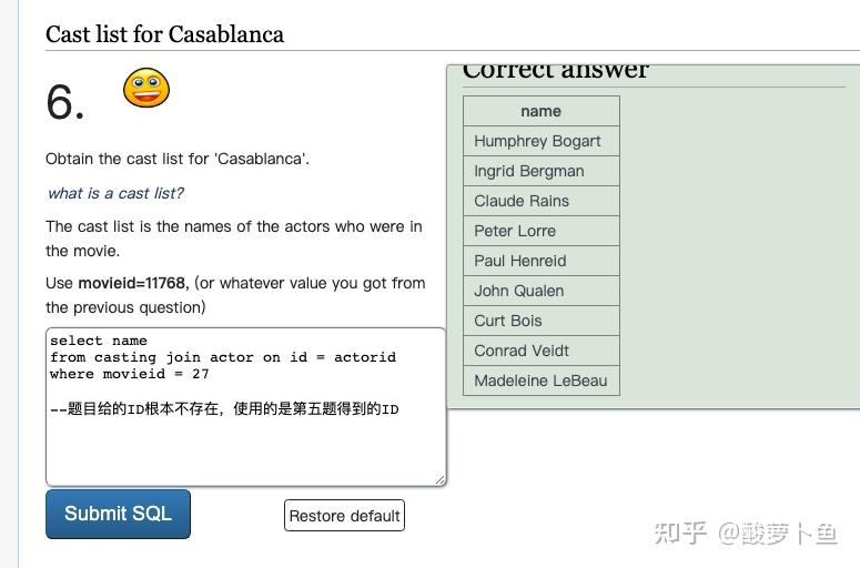 【刷题】SQLZOO（13-18）（完） - 知乎