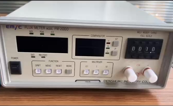 常用的磁通测量EMIC爱美克FM-2000多功能磁通计 - 知乎