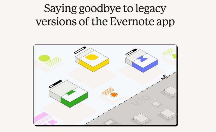 割舍不下的爱! Evernote Legacy 停服后，我继续把它当作离线笔记本软件来使用 - 知乎