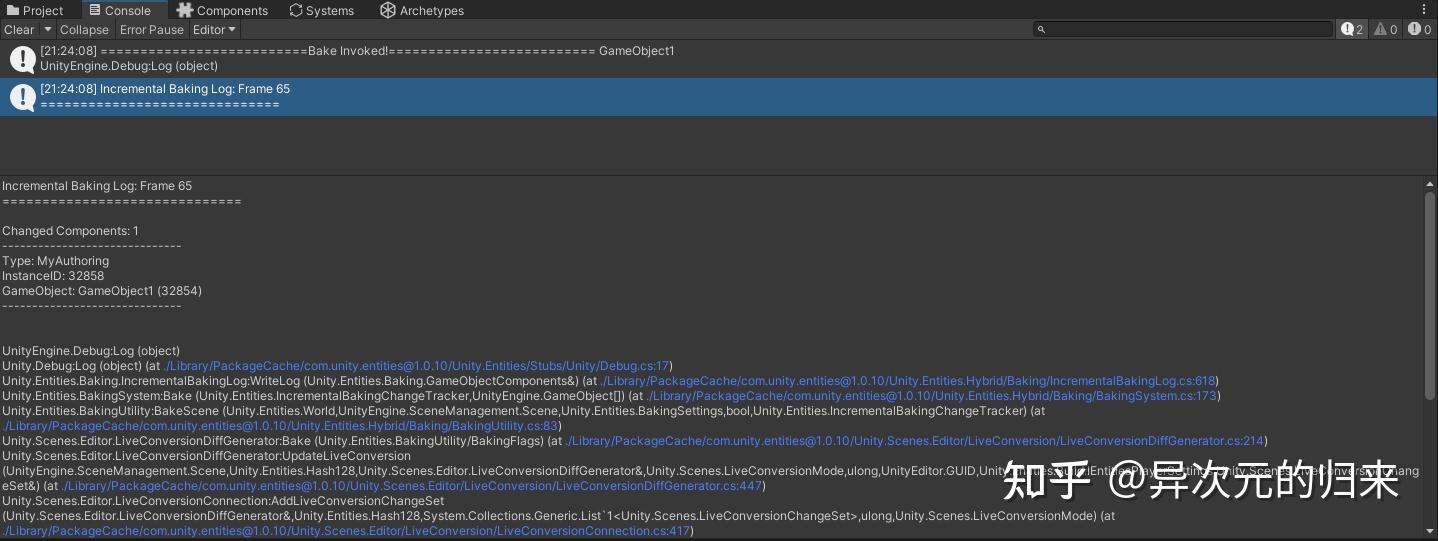 Unity DOTS中的baking（一） Baker简介 - 知乎