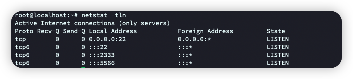 查看端口占用 netstat 命令 - 知乎