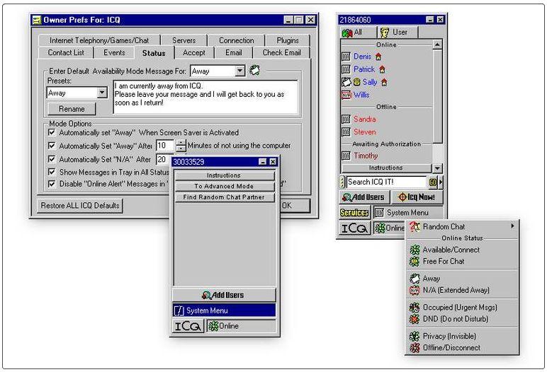 23年前的聊天软件 ICQ，竟然有不少微信没有的功能。 - 知乎