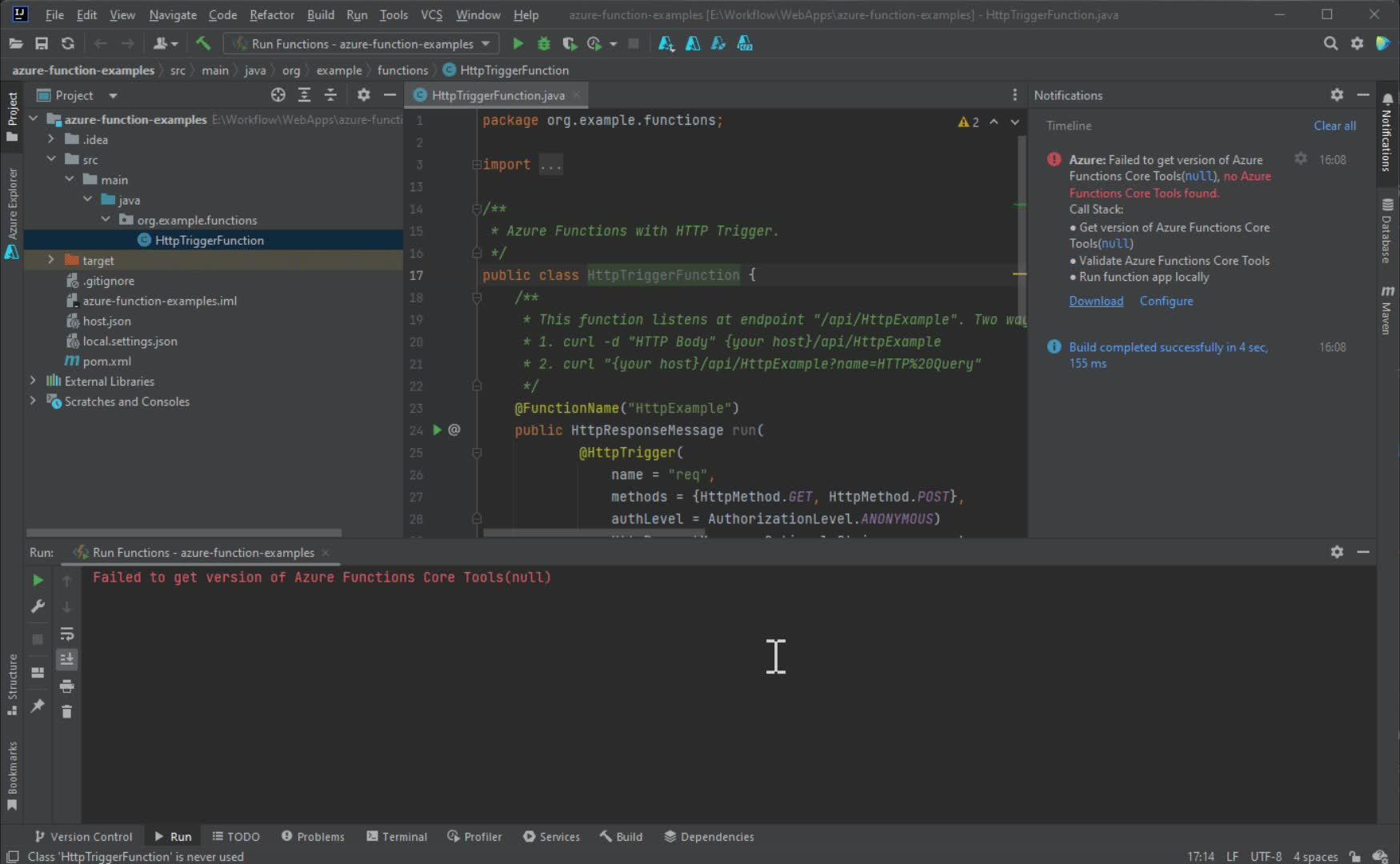 Java on Azure Tooling 2022年12月更新｜Azure SDK 参考书代码样例支持及用户体验提升 - 知乎