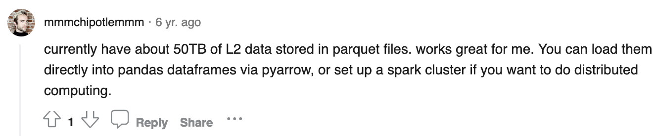 存了50TB，巨能装的Pyarrow + parquet方案 - 知乎