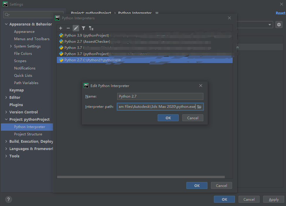 使用pycharm编写3dsMax2020的python脚本—配置环境篇 - 知乎