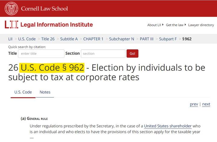 如何巧用“Sec.962”选举并通过有效税筹降低“GILTI”？ - 知乎