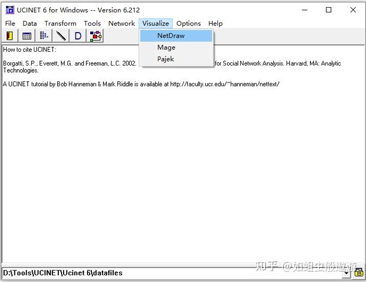 UCINET软件实现社会网络分析法提取指标(文献计量研究)全流程图解 - 知乎