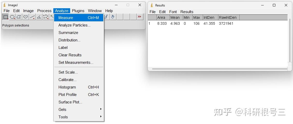 用 ImageJ 测量荧光强度的3种方法 - 知乎