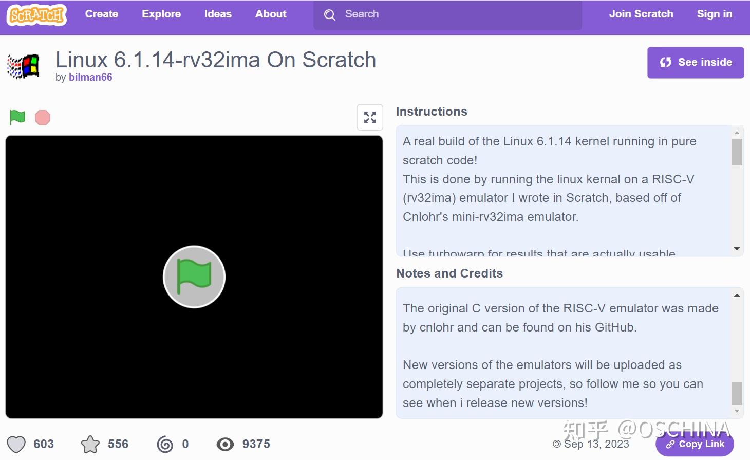 大神用 Scratch 手搓 RISC-V 模拟器，成功运行 Linux 内核 - 知乎