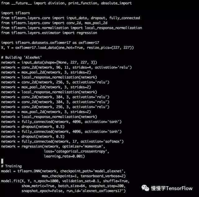 利用 TFLearn 快速搭建经典深度学习模型 - 知乎
