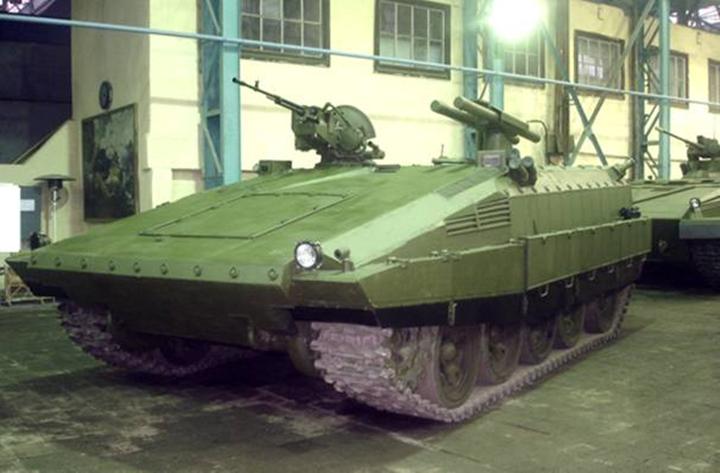 乌克兰BMP-55重型装甲运兵车，无人问津的改装设计 - 知乎