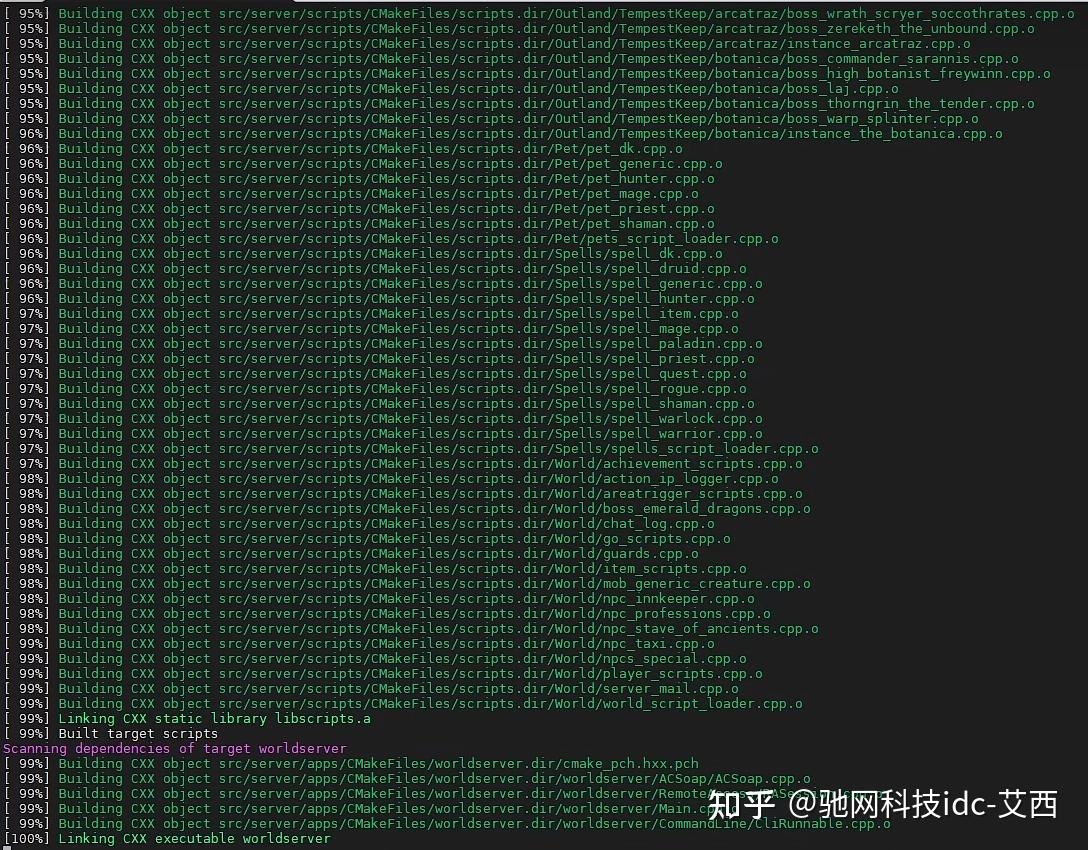 魔兽世界服务端AzerothCore核心Centos系统编译教程 - 知乎