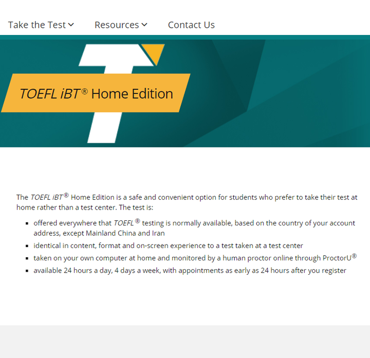 TOEFL iBT家庭版托福考试全流程（TOEFL Special Home Edition） - 知乎