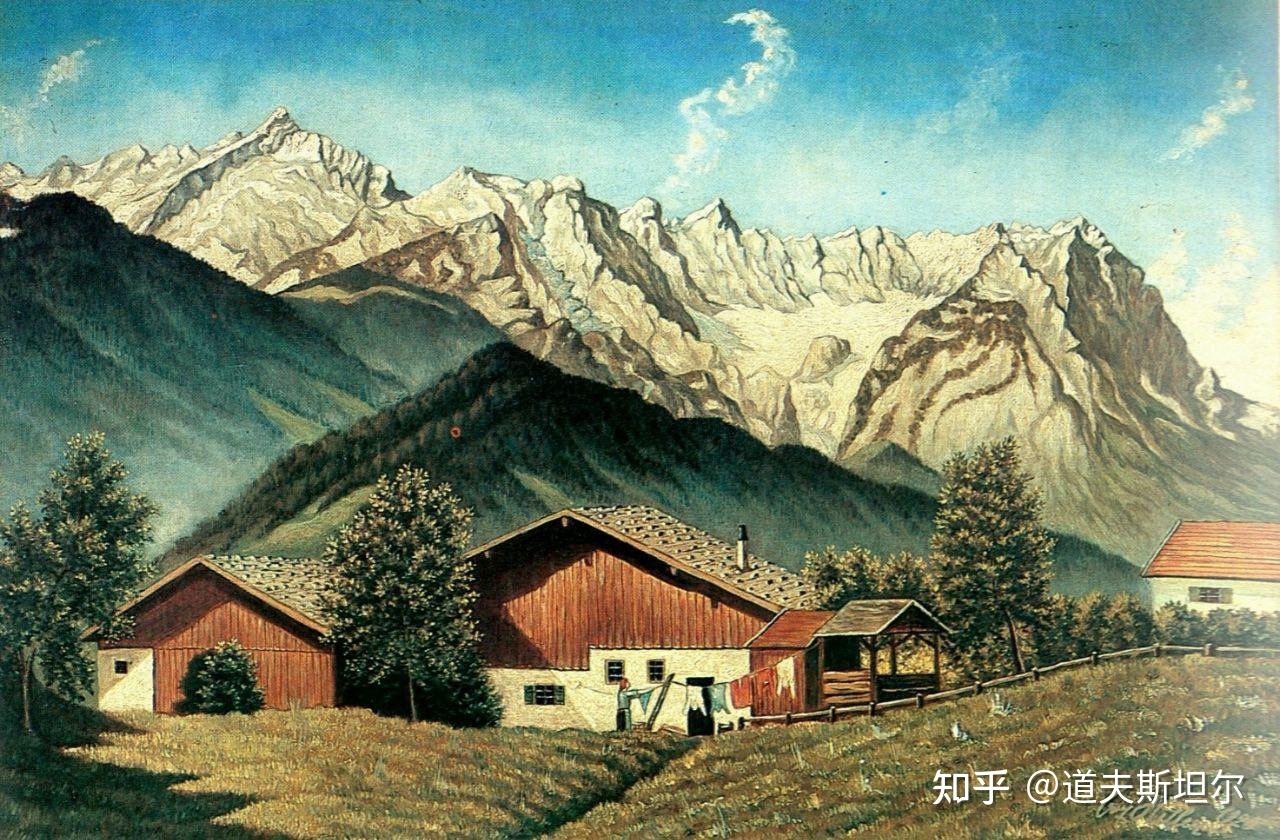 希特勒美术生时的现存画作欣赏 - 知乎