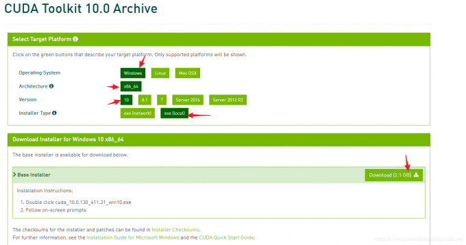 深度学习GPU环境CUDA详细安装过程（简单快速有效） - 知乎