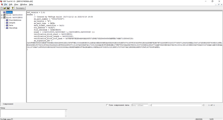 VBF Tool的解压缩原理 - 知乎