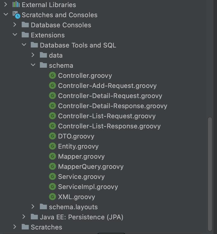 idea+groovy一键生成代码 - 知乎