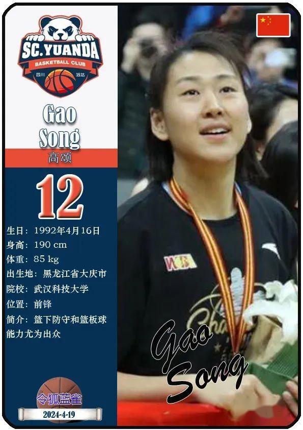 球星卡（WCBA）：四川女篮16人一览（24/25赛季） - 知乎