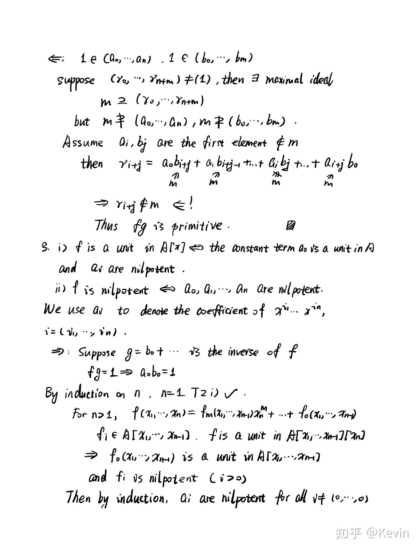 Atiyah&MacDonald Commutative Algebra chap1习题1-12 - 知乎