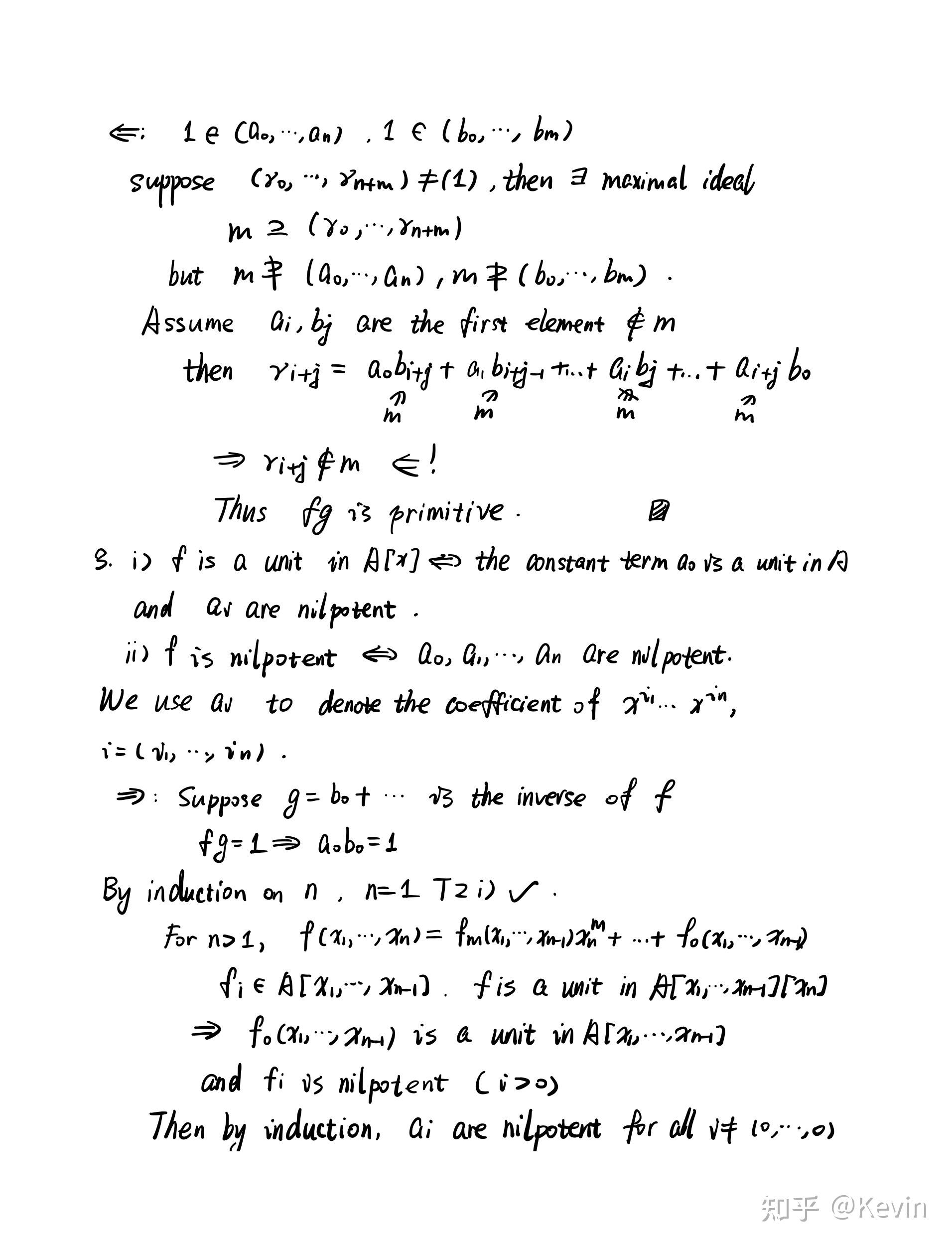Atiyah&MacDonald Commutative Algebra chap1习题1-12 - 知乎