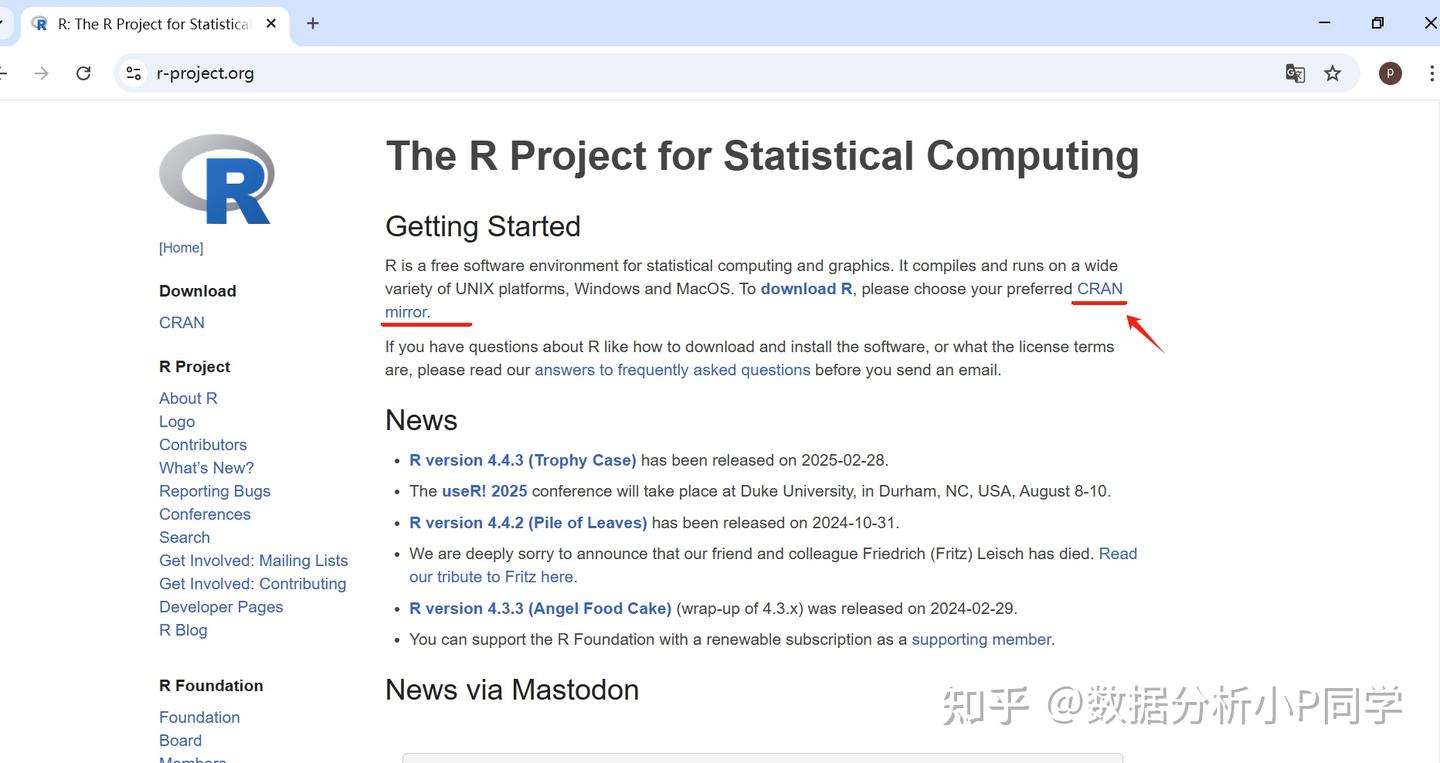 R及Rstudio软件安装 - 知乎