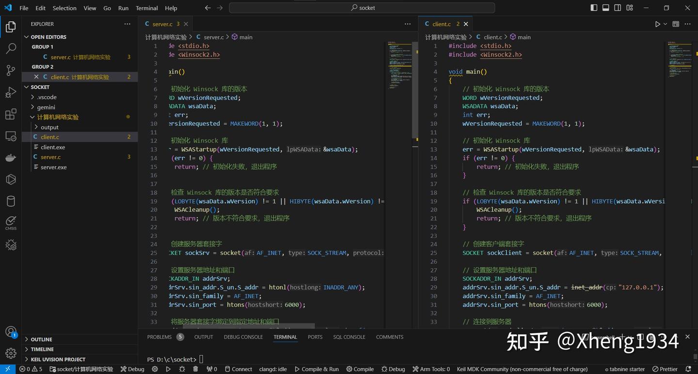 socket通信(C语言+Python) - 知乎