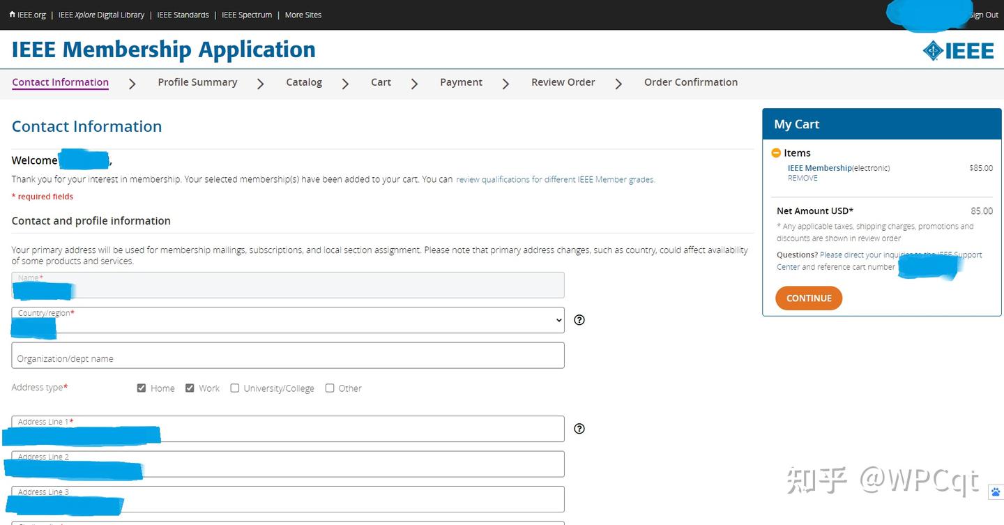 IEEE会员申请流程 - 知乎