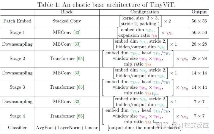 TinyVit阅读笔记 - 知乎
