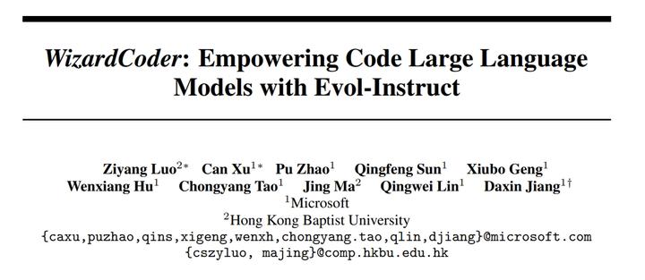 WizardCode 论文阅读 - 知乎