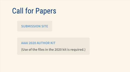 AAAI-2020 投稿注意 - 知乎