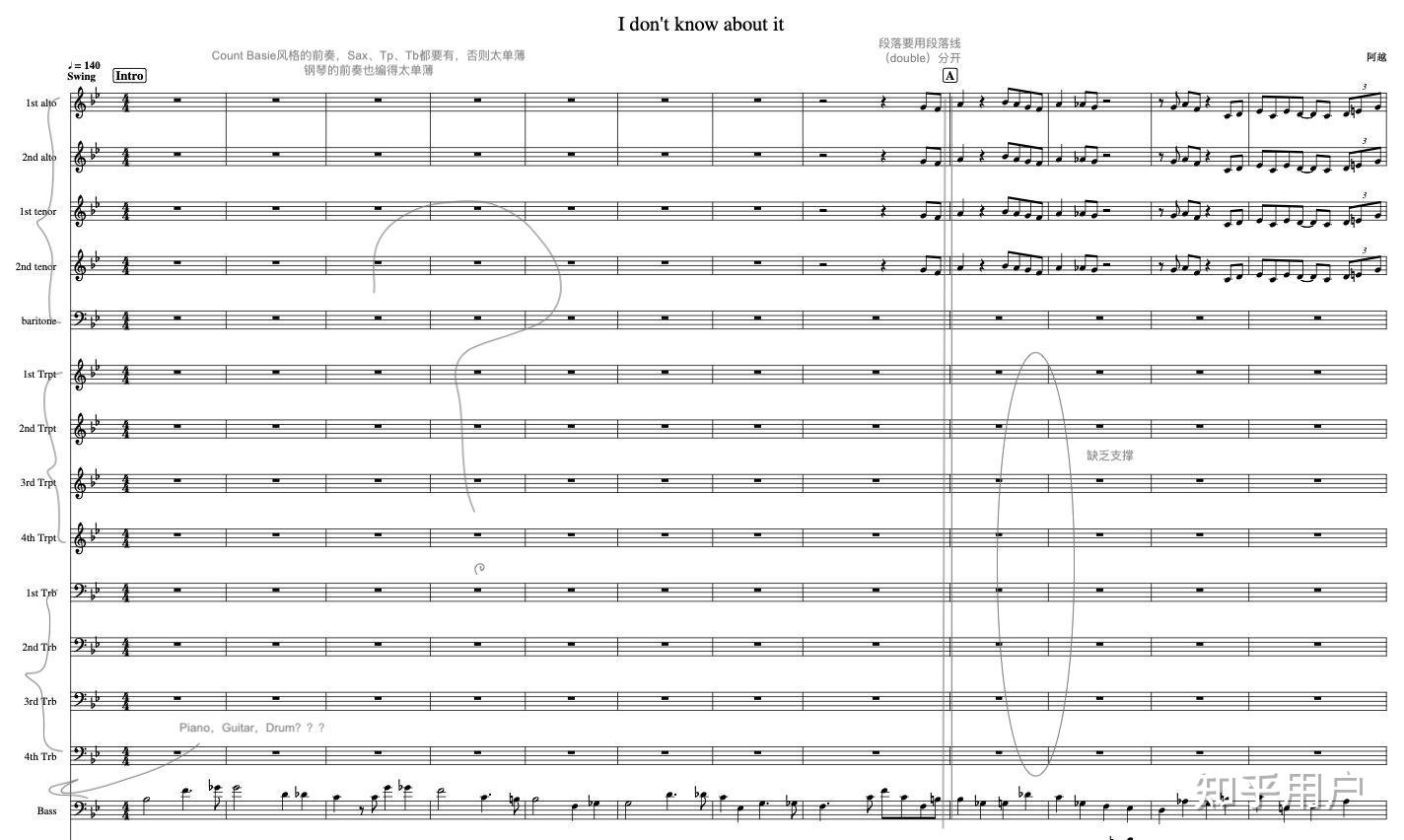 如何做爵士大乐队（Bigband）风格的编曲和作曲？ - 知乎
