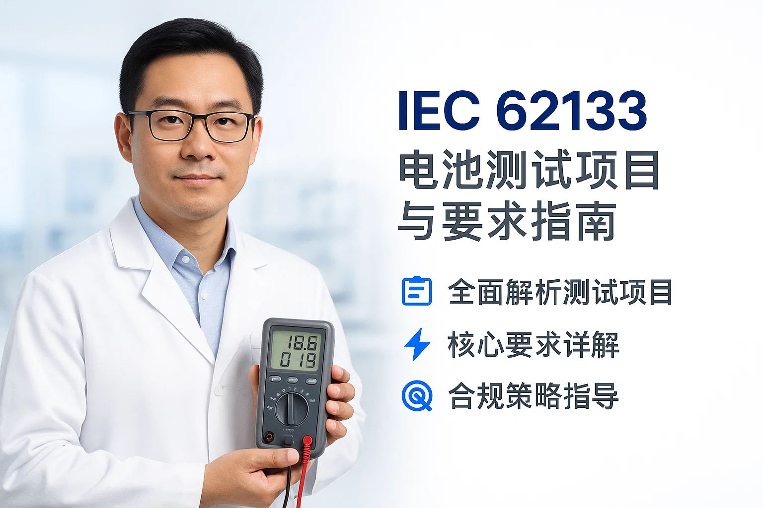 IEC 62133电池测试项目与要求指南 - 知乎
