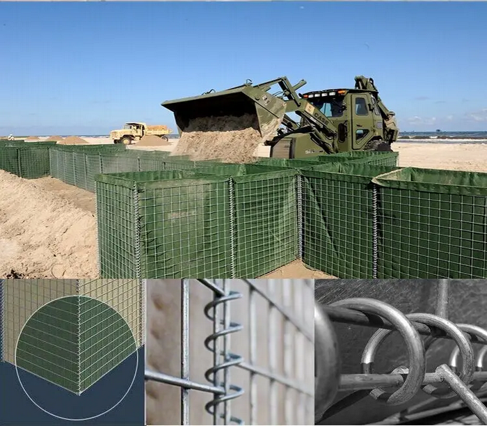 Hesco barrier for Military protection - 知乎