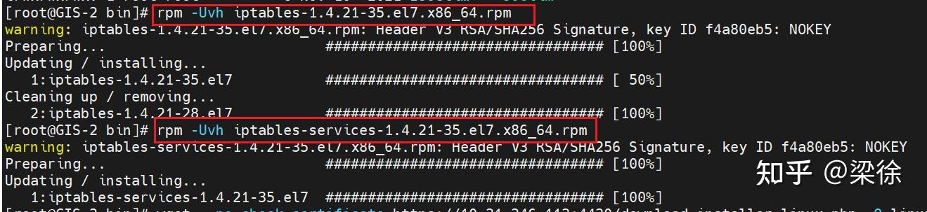 Centos7离线安装iptables - 知乎