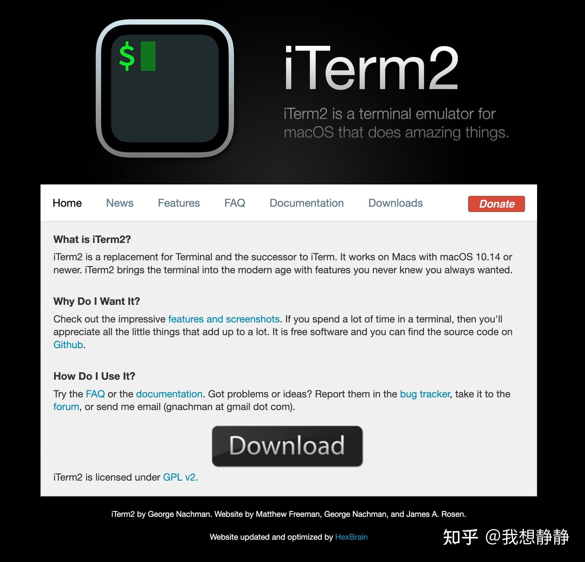 Mac 如何安装配置 iterm2？ - 知乎
