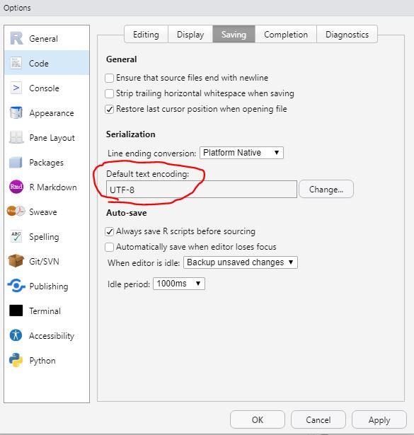 RStudio下代码注释乱码解决 - 知乎