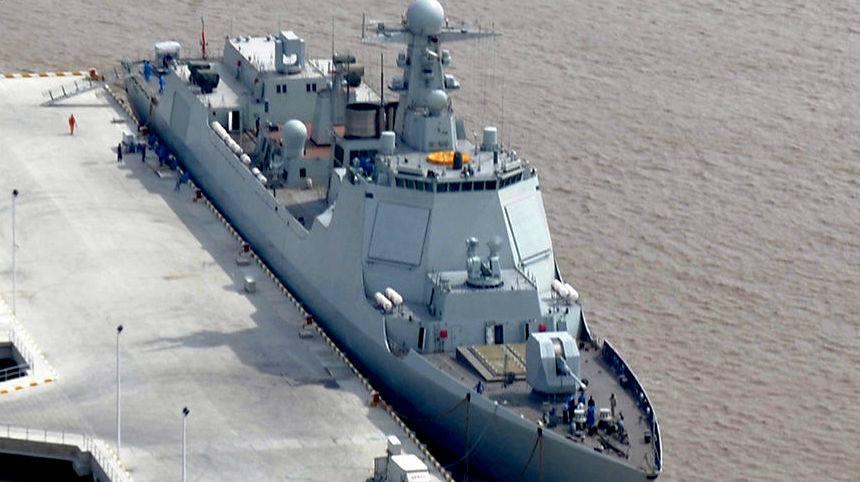 请问怎样从外观区分052C/D 054A 055和056？ - 知乎