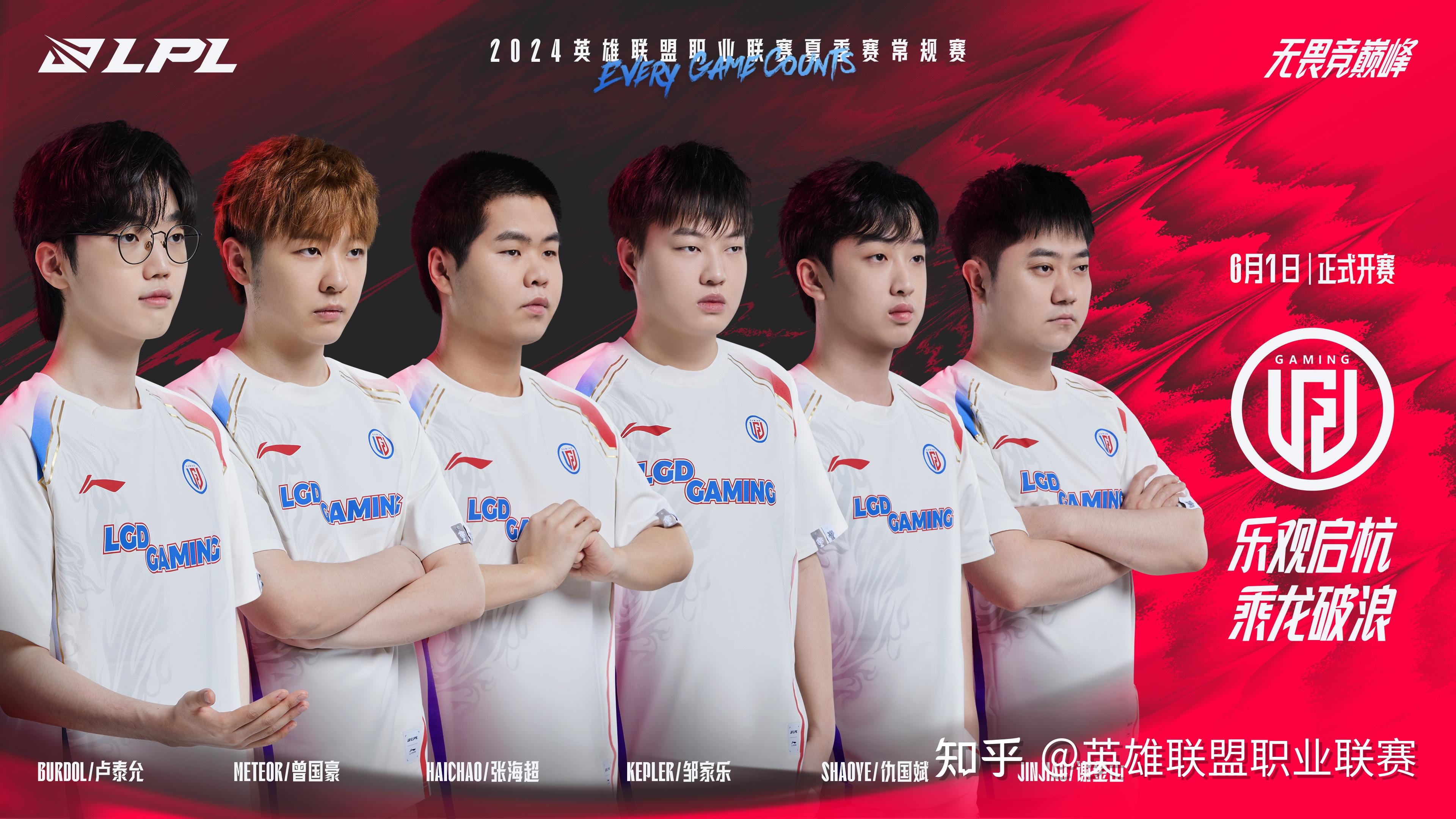 2024LPL夏季赛B组战队海报 ，开赛倒计时1天！ - 知乎